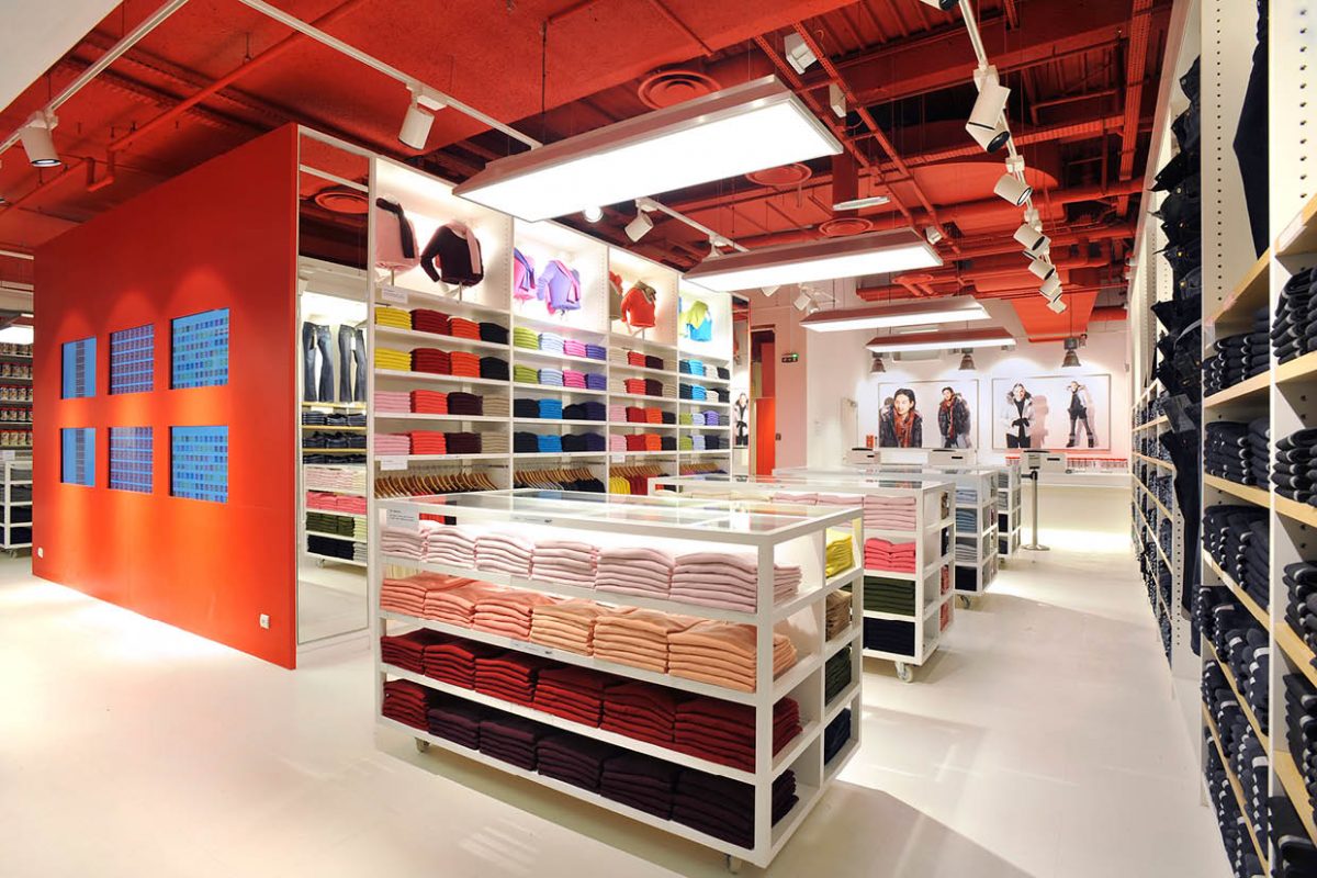 Uniqlo, La Défense and Opéra, Paris - Architecture practice in Paris ...